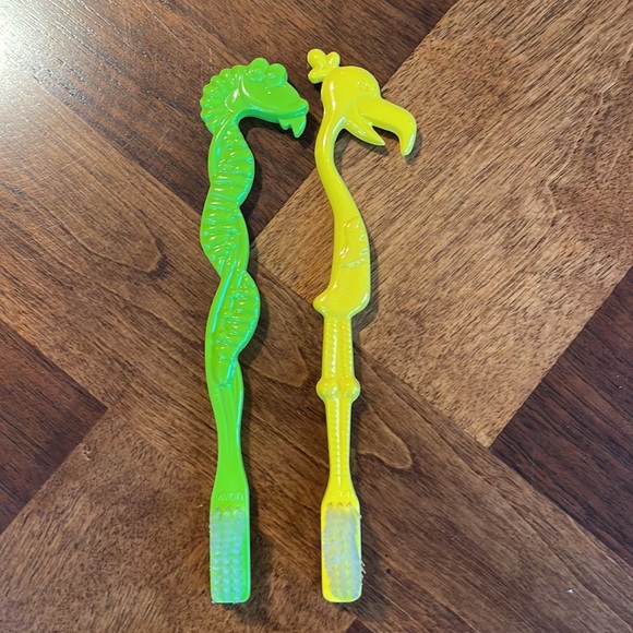 Avon | Other | Vintage 7s Never Used Avon Toofie Toothbrush Duo | Poshmark